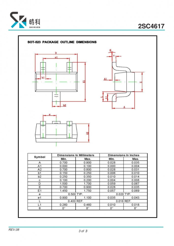2SC4617R datasheet page 3