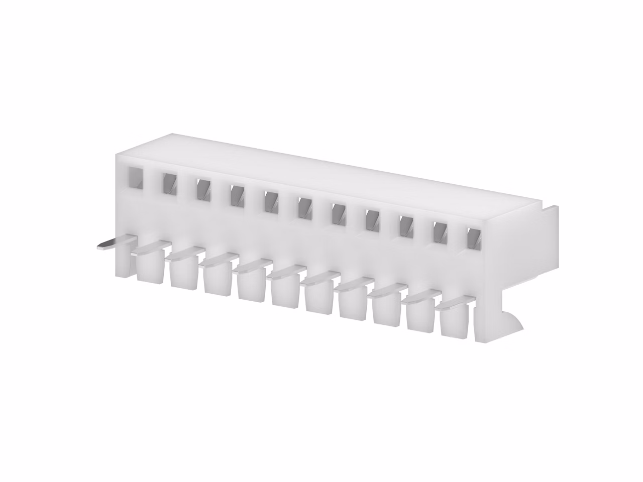 KK 254 PC Board Connector, Bottom Entry, End-to-End Stackable, 2.54µm Tin (Sn) Plating, 11 Circuits for sale