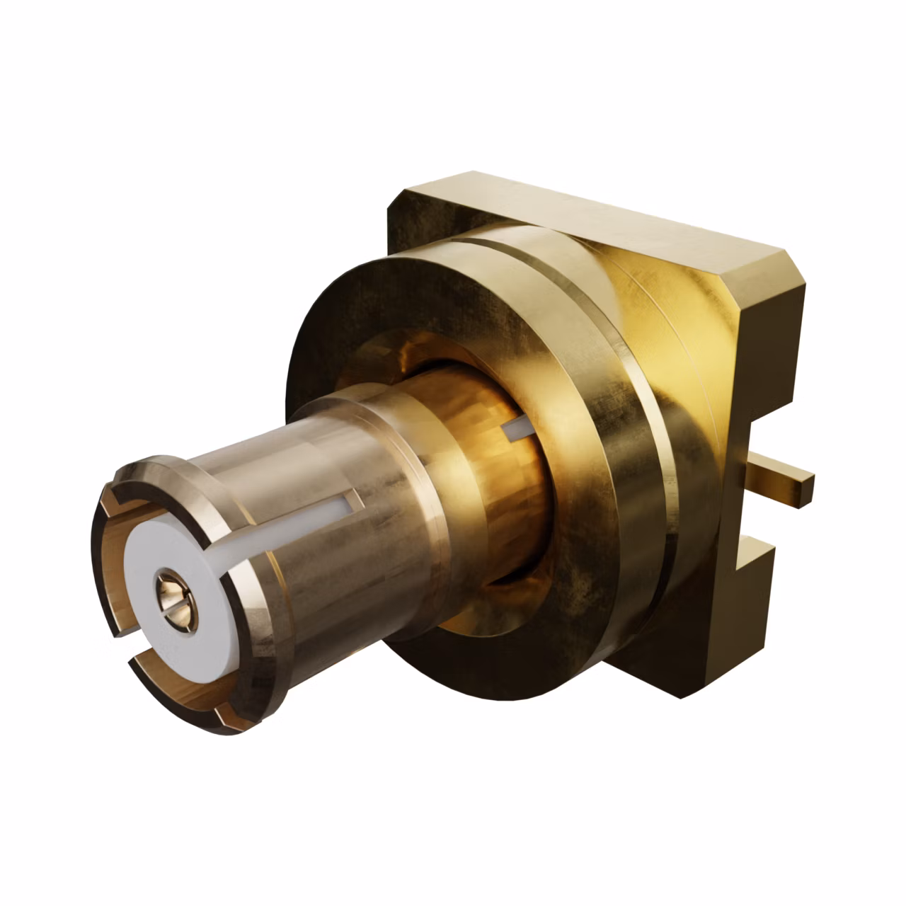 SMP Plug-to-SMP Jack Adapter Assembly, 7.77mm Length, One Piece Per Bag, 50 Ohms for sale