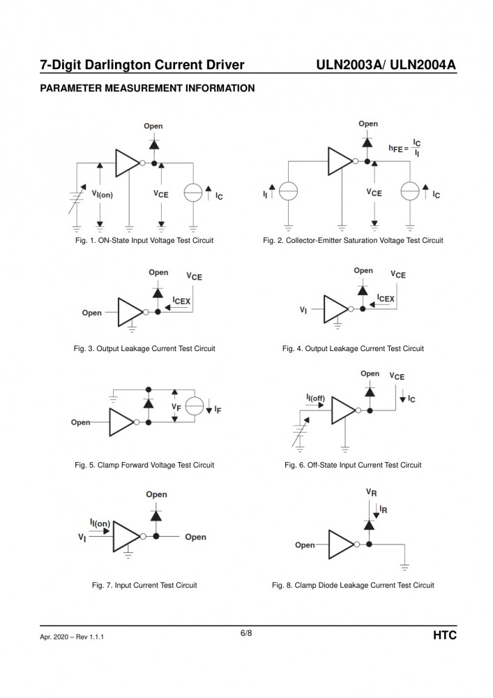 ULN2004AD datasheet page 6