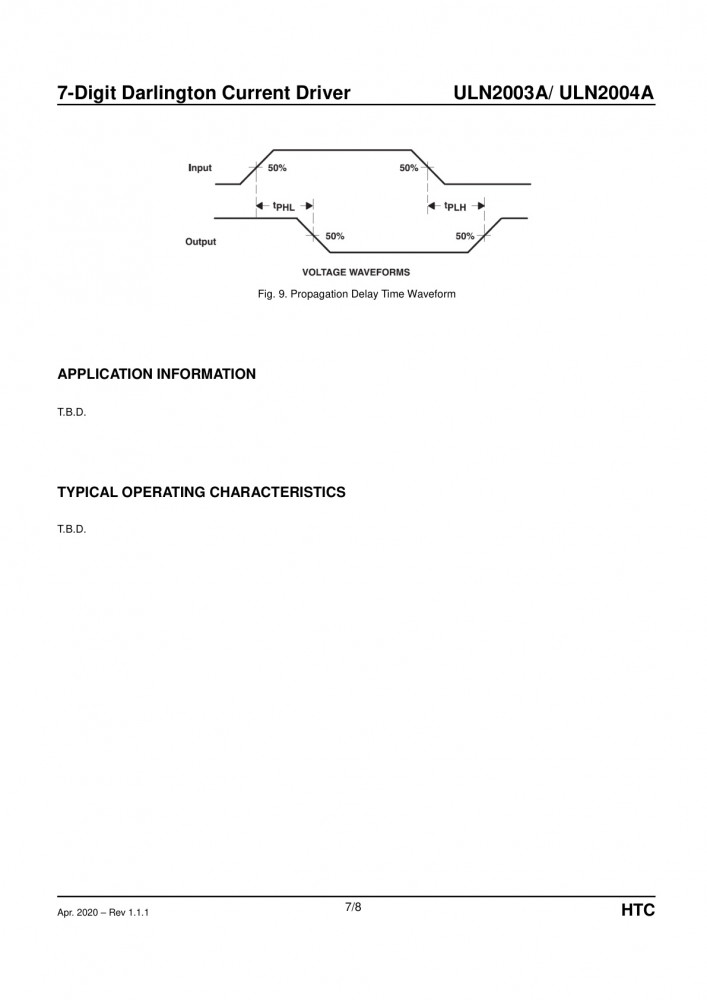 ULN2004AD datasheet page 7