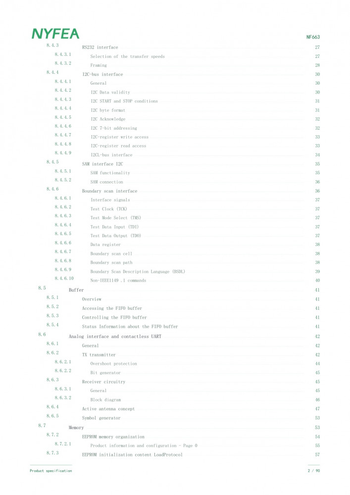 NF663 technical document page 3
