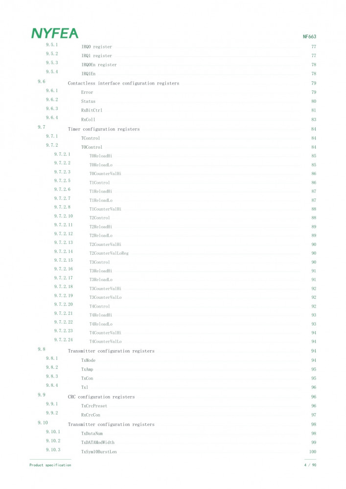 NF663 technical document page 5
