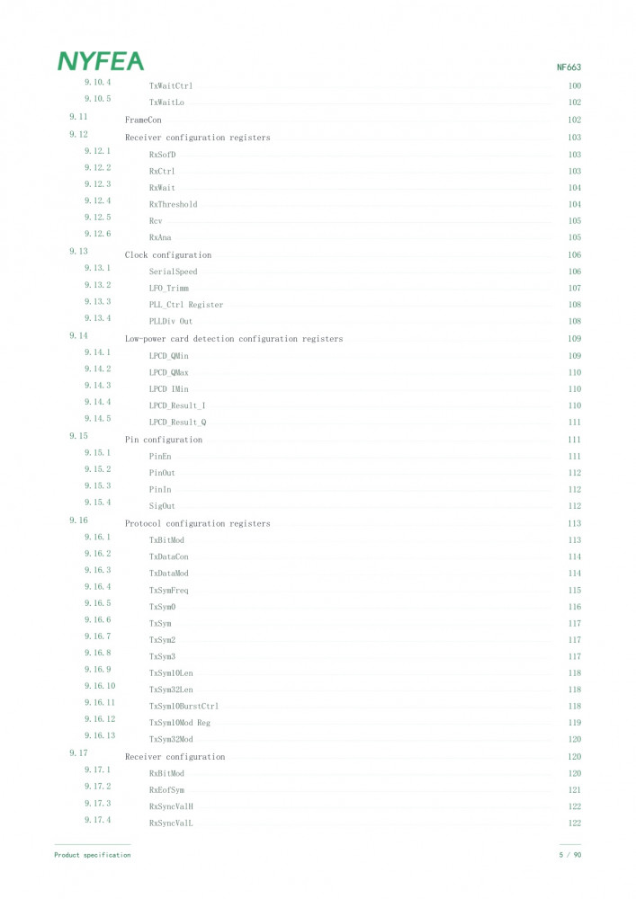 NF663 technical document page 6