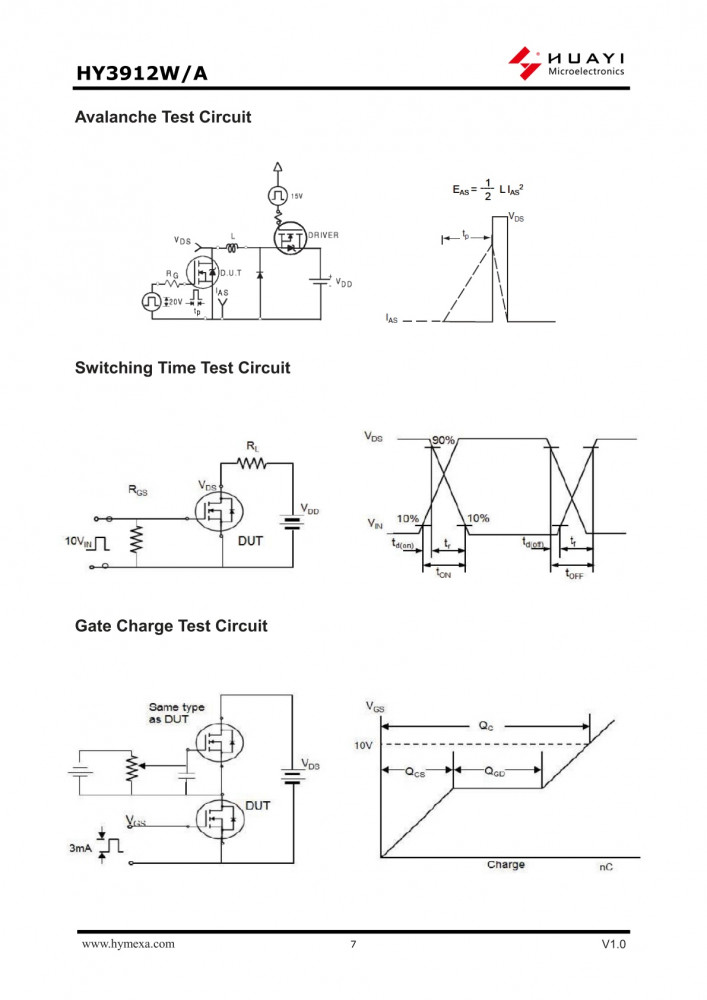HY3912W datasheet page 7