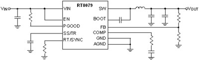 RT8096A - 1A, 1.5MHz, 6V CMCOT Synchronous Step-Down Converter