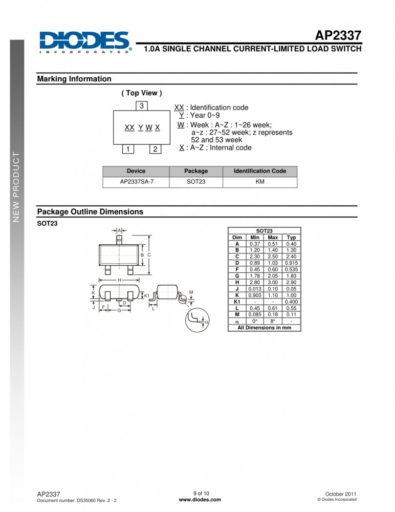 AP2337SA-7 datasheet page 9