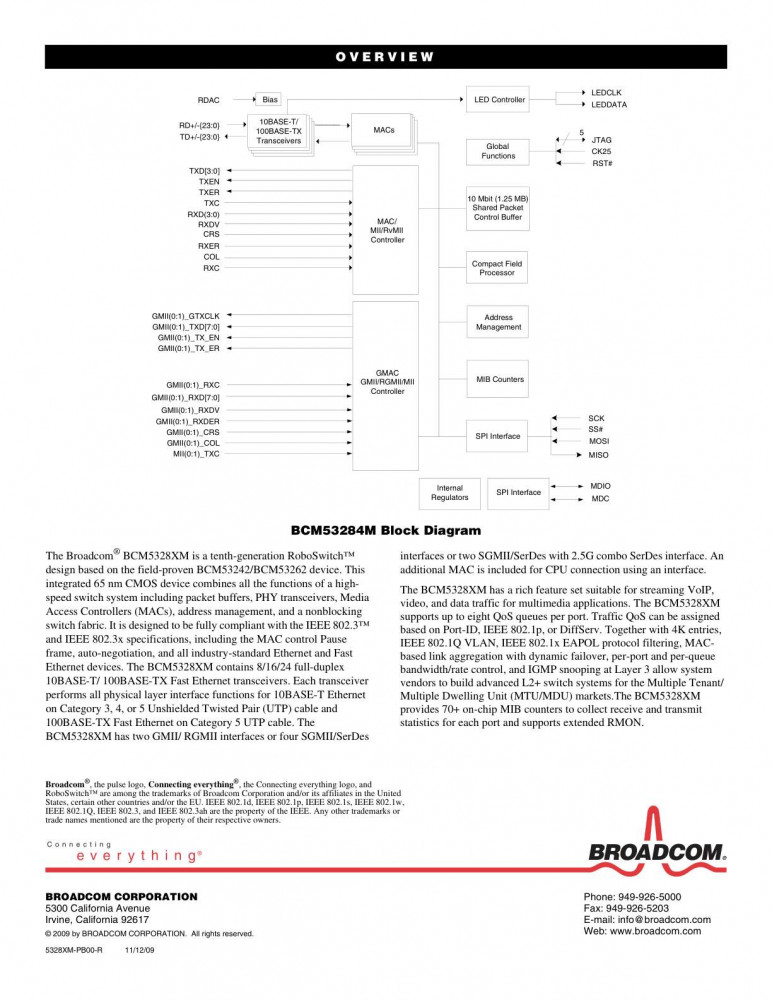 BCM53286 technical document page 2