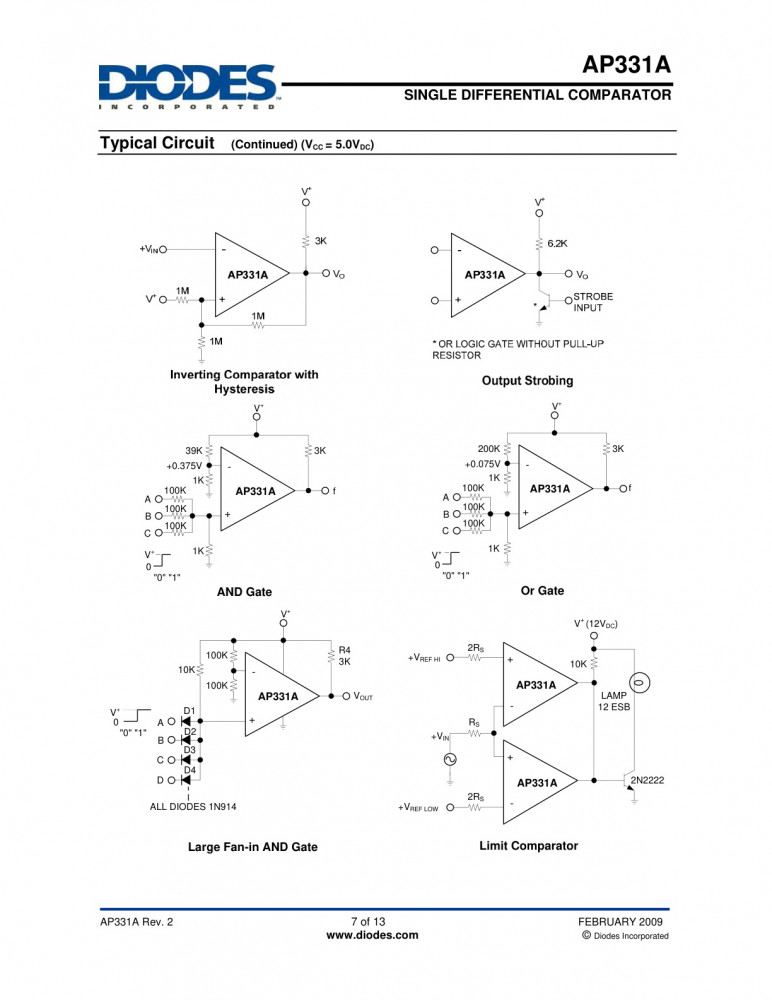 AP331AWG-7 datasheet page 7