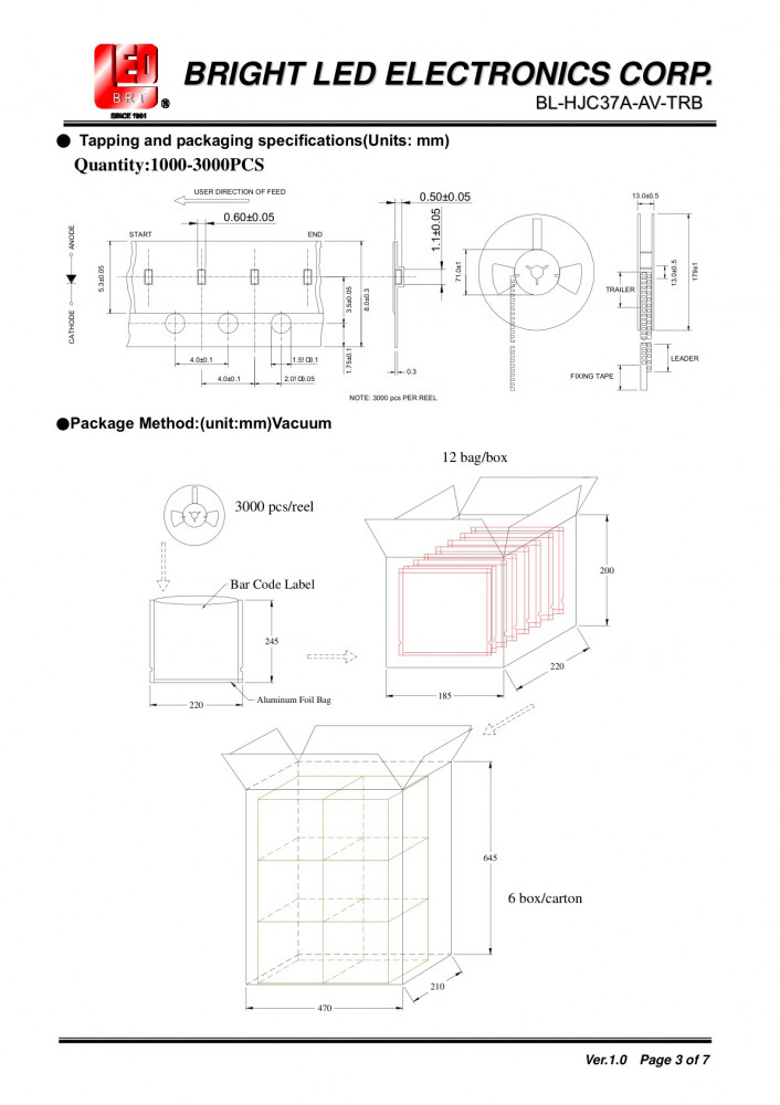 BL-HJC37A-AV-TRB datasheet page 4