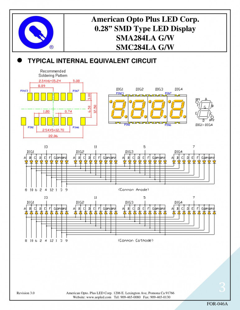 SMC284LA datasheet page 3