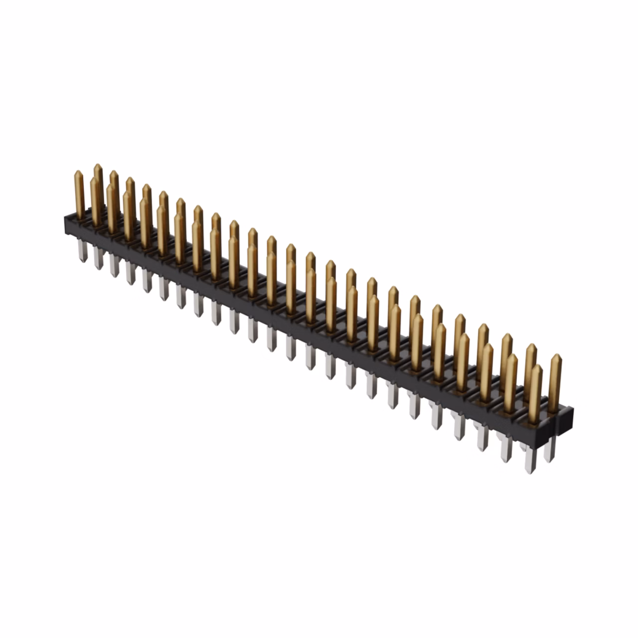 2.00mm Pitch Milli-Grid Header, Vertical, Through Hole, 48 Circuits, 0.76µm Gold (Au) Plating, Mating Pin Length 4.00mm, Tail Length 2.60mm, Tray, Lead-Free for sale