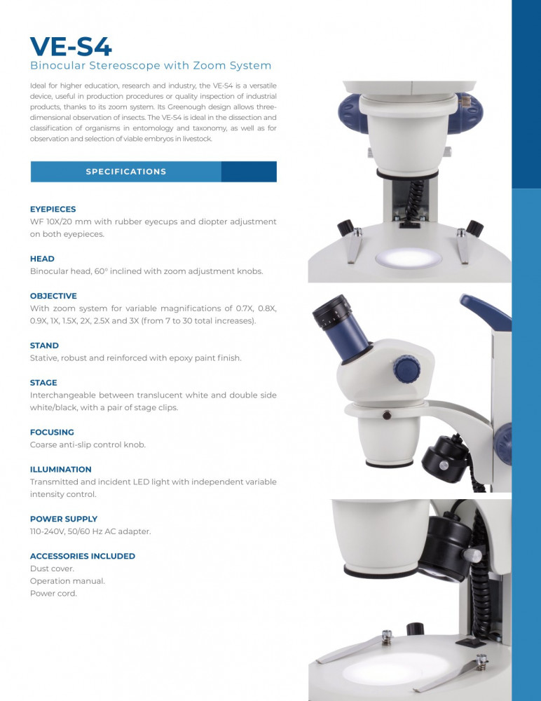 VE-S4 product document image, page 2