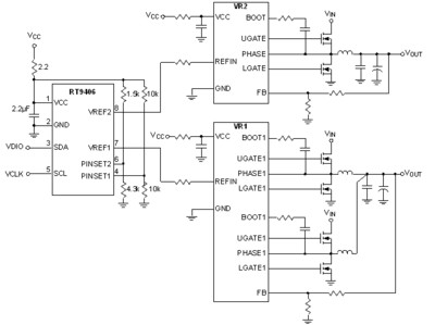 RT9406 - 2-CH I2C-Controlled Reference Generator for sale