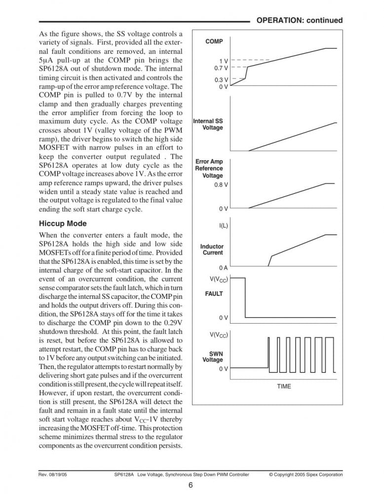 SP6128AEY-L/TR datasheet page 6
