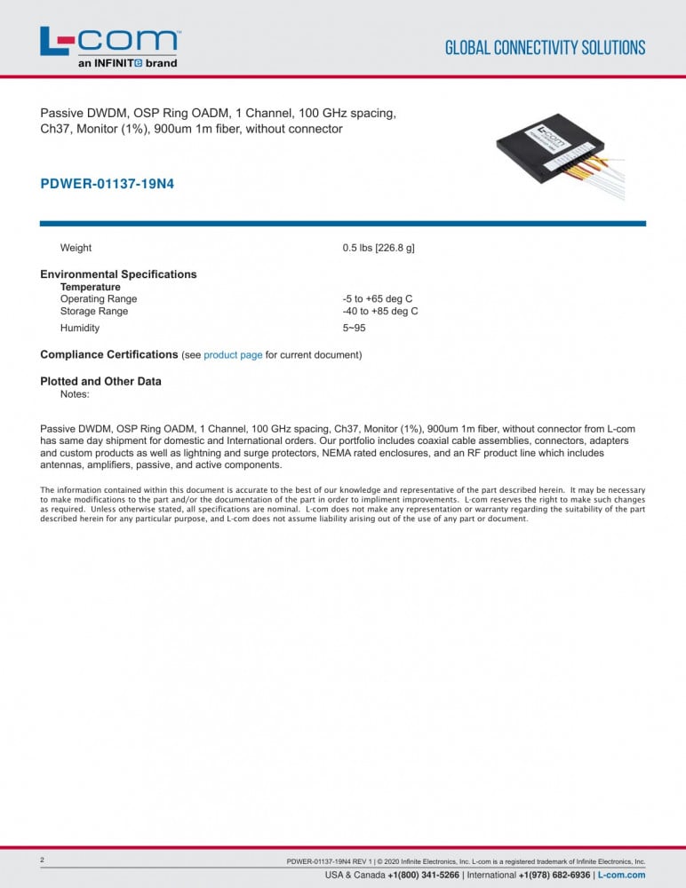 PDWER-01137-19N4 technical document page 2