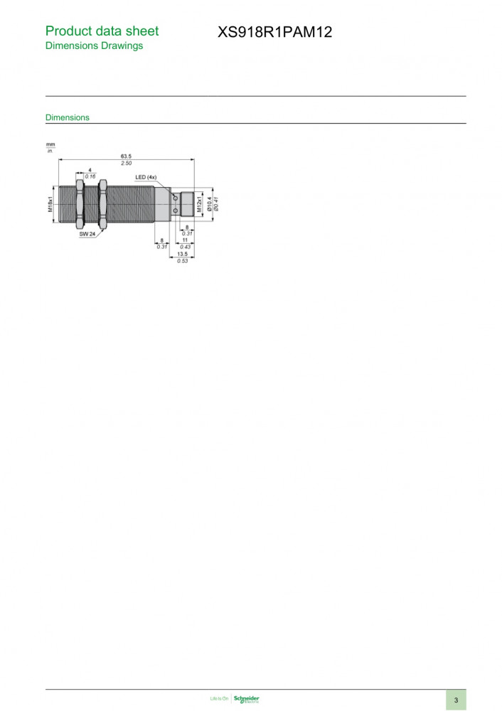 XS918R1PAM12 technical document page 3