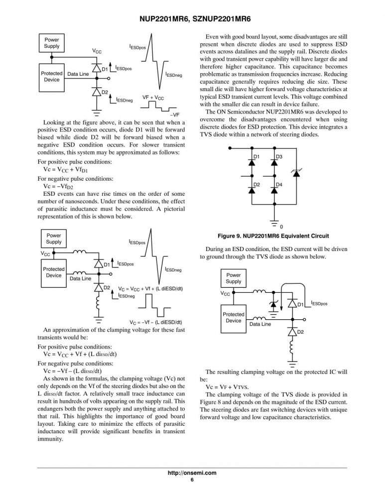 NUP2201MR6T1G datasheet page 6