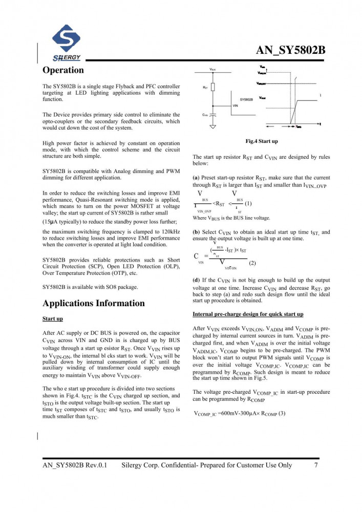 SY5802BFAC datasheet page 7