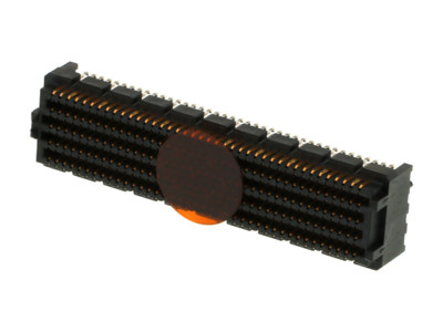 1.27mm Pitch, SEARAY Plug, 400 Circuits, 7.00mm Unmated Height, 10 Rows,  with Pegs, Solder Charge Lead-Free for sale