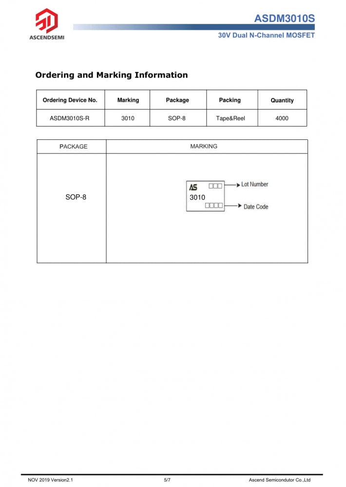 ASDM3010S-R datasheet page 5