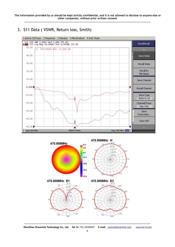 DreamLNK X013-470M S11 data page 2
