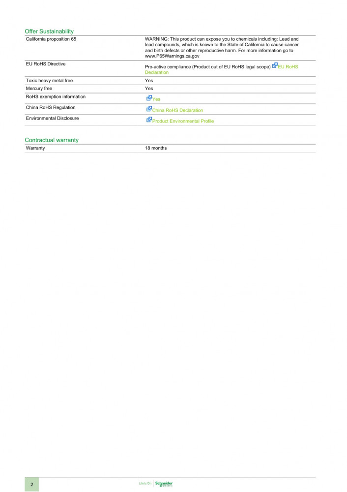 RXZL300 technical document page 2