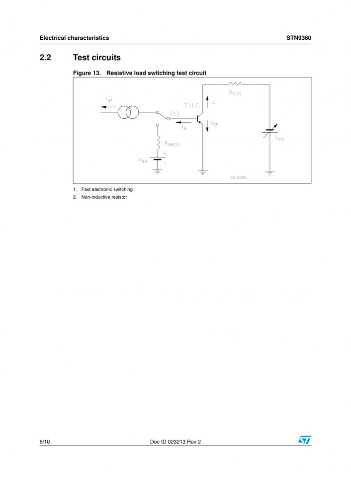 STN9360 datasheet page 6