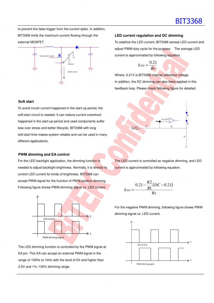 BIT3368 datasheet page 5