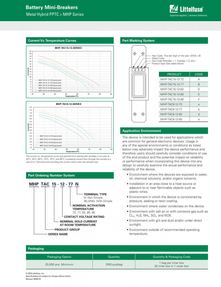 MHP-TAC product document page 3