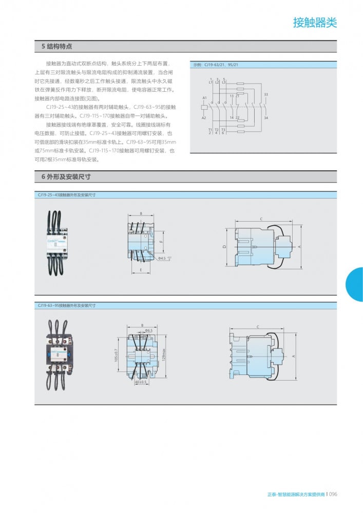 CJ19 series technical document page 2