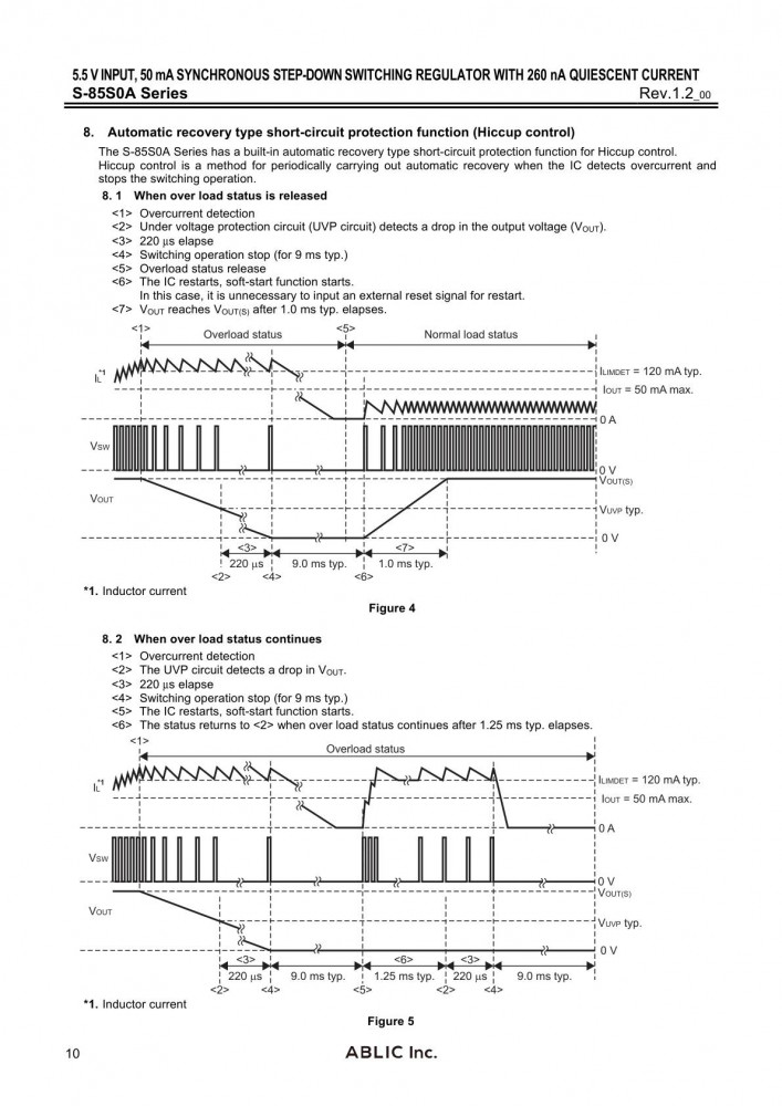 S-85S0A datasheet page 10