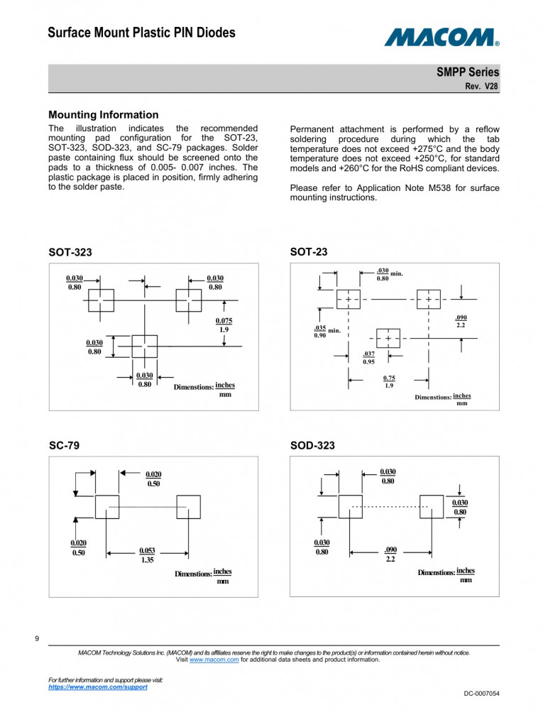 Product datasheet page 9