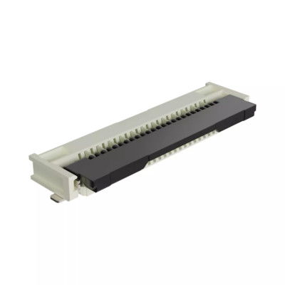 Easy-On FFC/FPC Connector, 1.00mm Pitch, 1.90mm Height, Single Bottom Contact (FS19), Right-Angle, Surface Mount, ZIF, 12 Circuits, Tin-Bismuth Plating for sale