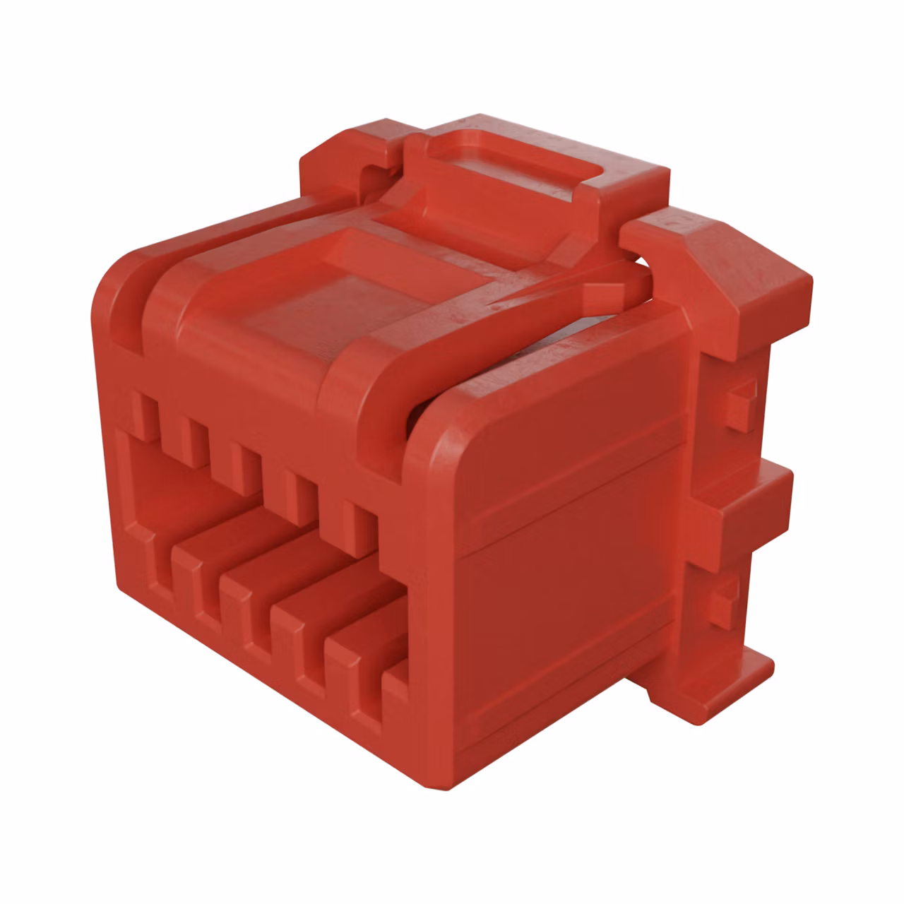 Micro-Lock Plus TPA Type Receptacle Housing, 1.25mm Pitch, Dual Row, Positive Lock, 10 Circuits, Red for sale
