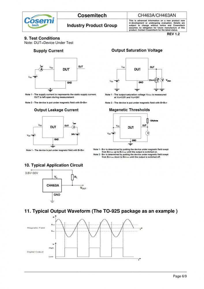 CH463ANTB datasheet page 6