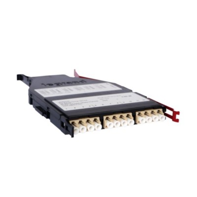 HD slim modular cassette preterminated 12 LC to MTP multimode OM3 universal polarity for sale