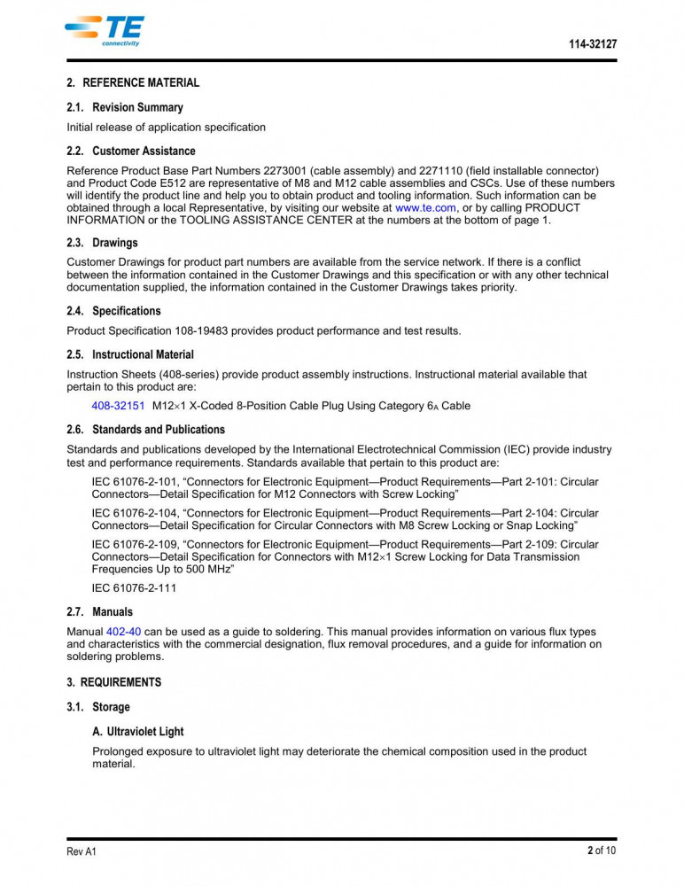 Technical document page 2