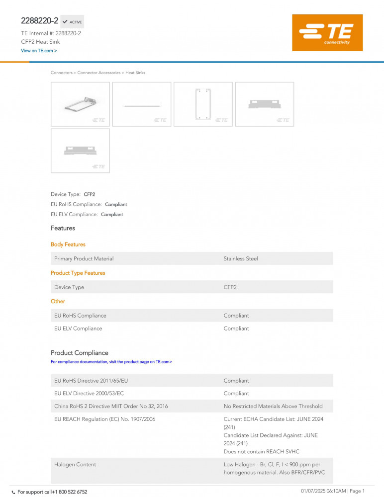 2288220-2 technical document page 1