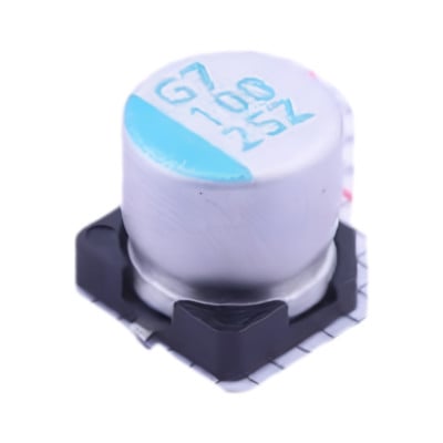 Lelon OVZ101M1CTR-0608 Aluminum Polymer Capacitor