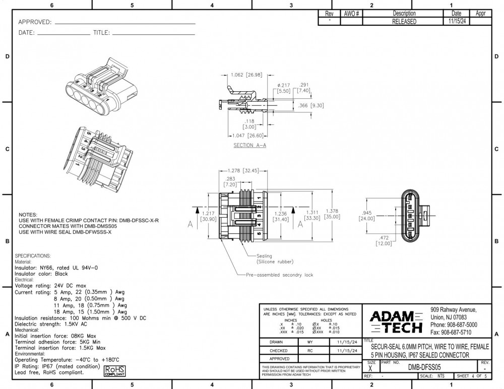 DMB-DFSS06 technical drawing, page 4
