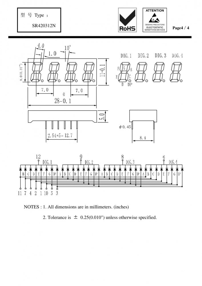 SR420312N/32 specification page 5