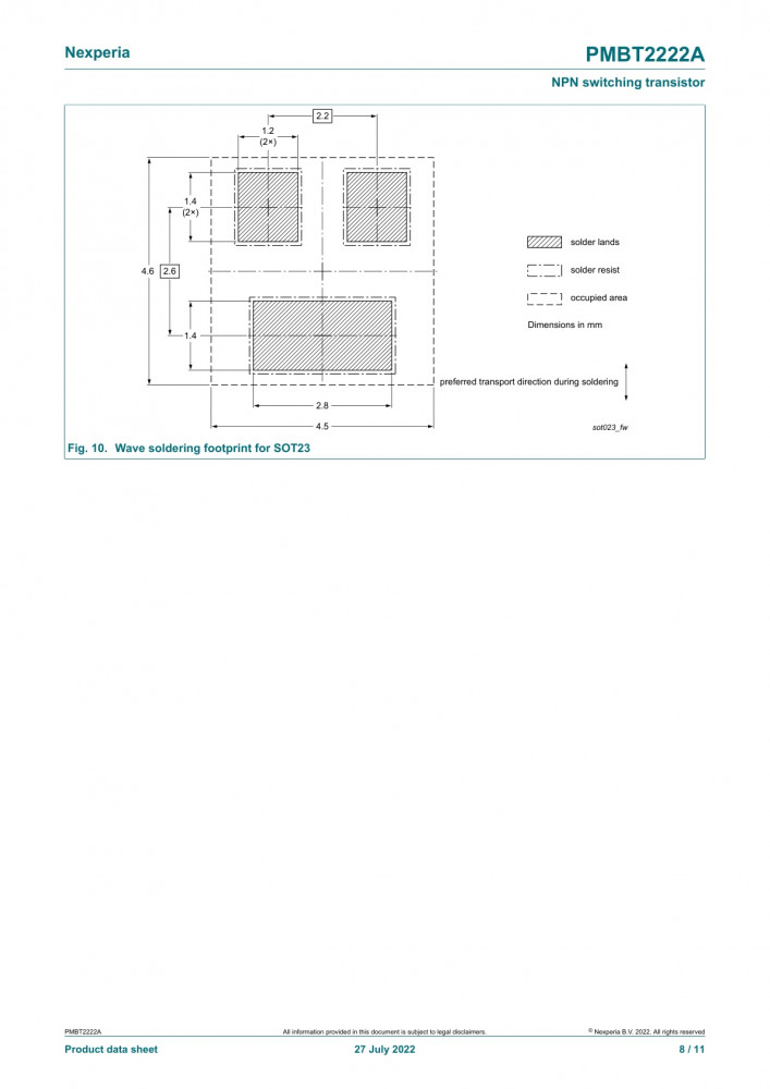 PMBT2222A datasheet page 8