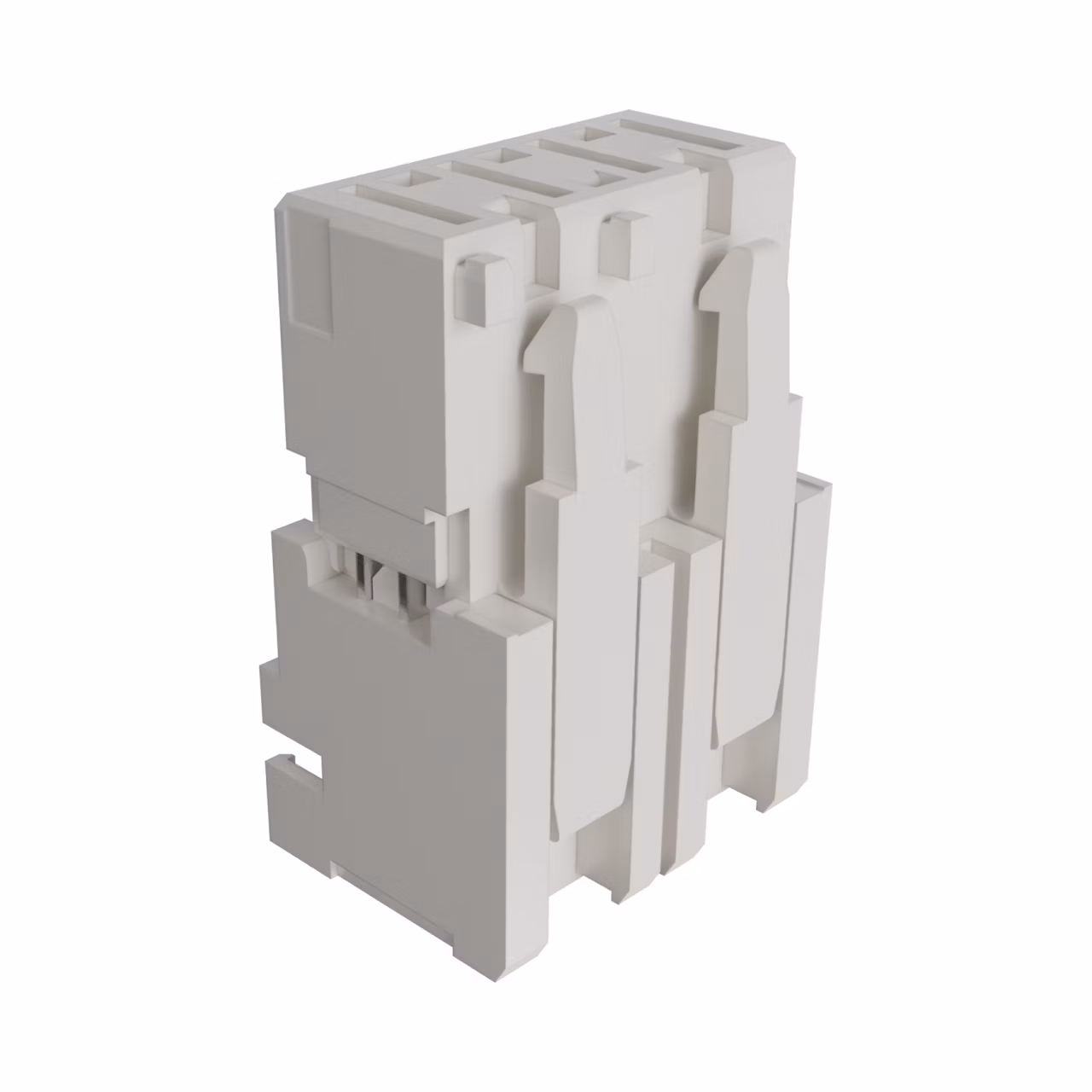Appli-Mate RAST 5 IDT Housing, 5.00mm Pitch, Indirect, Female, 16 Amp, 3 Circuits, Position Keys 1a, 1b, 2a, 2b, 3a, 3b, Code Keys 01c,  d10, 02c, d30, Latch Between Circuits 2 & 3