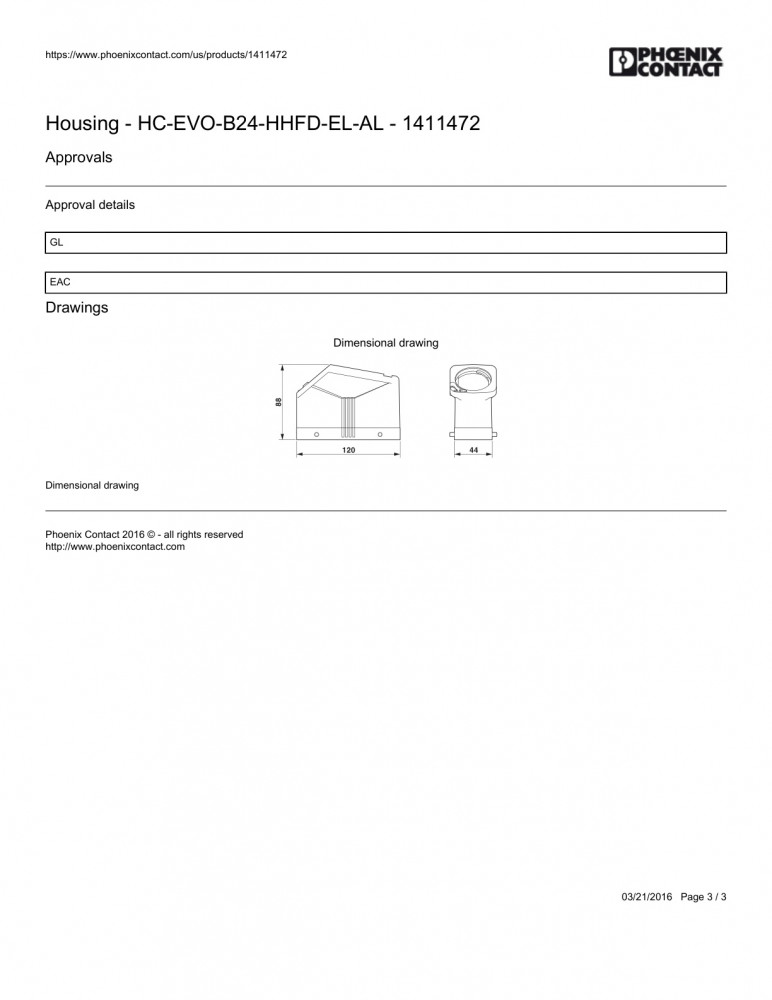Phoenix Contact 1411472 product drawing page 3