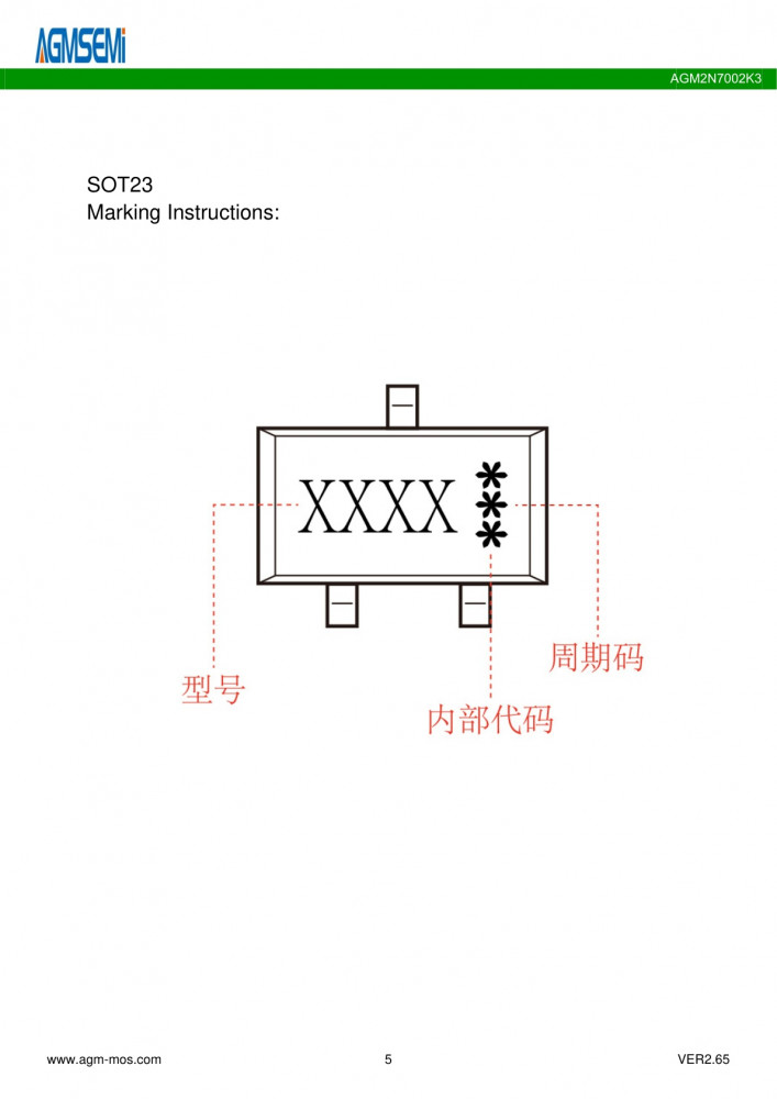 AGM2N7002K3 datasheet page 5