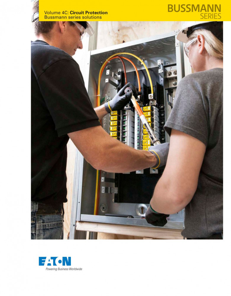 Eaton Bussmann catalog page 1