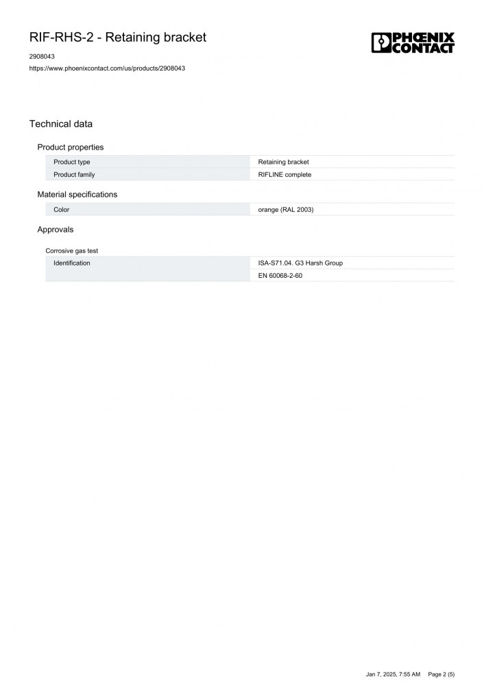 Phoenix Contact 2908043 product document page 2