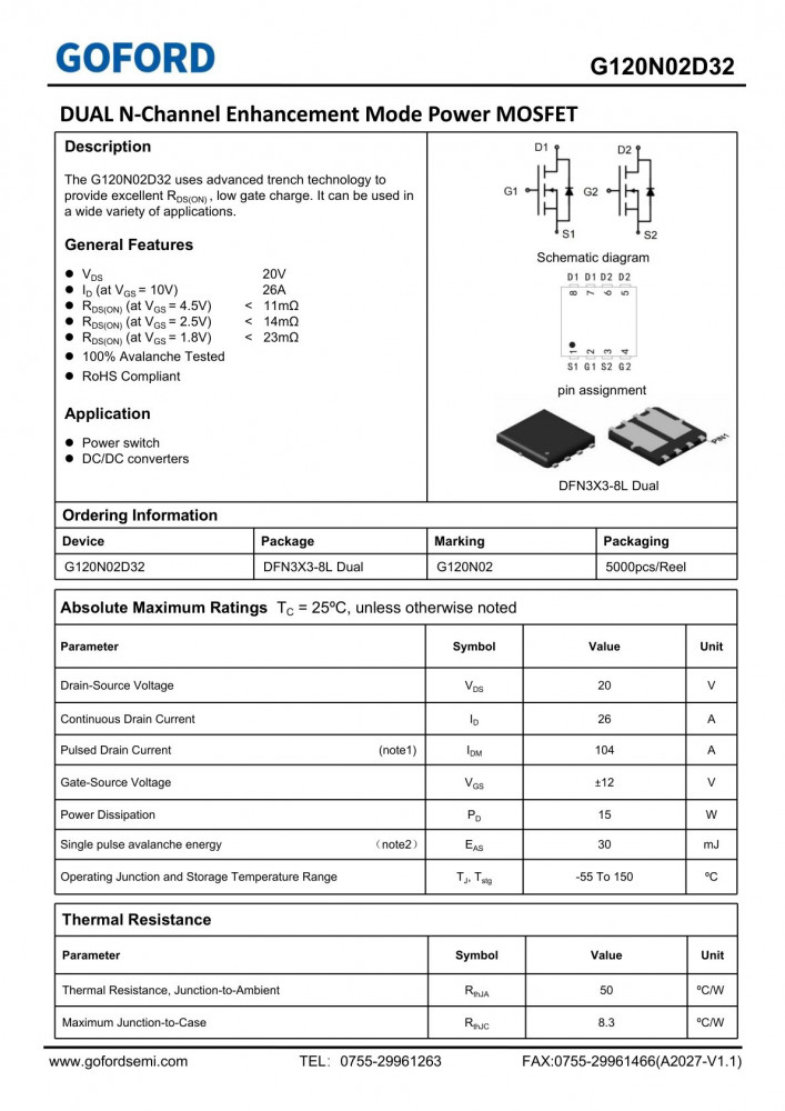 G120N02D32 datasheet page 1