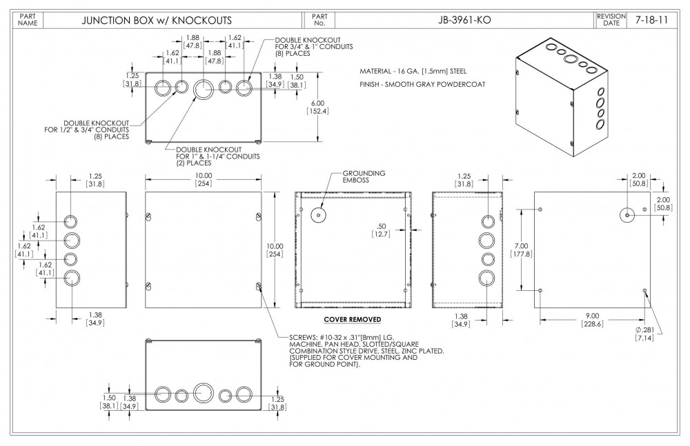 JB-3961-KO product documentation image